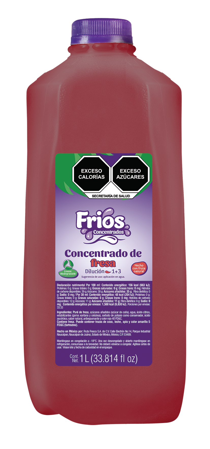 Fresa 1 L [Solo Veracruz y CDMX] - Frios